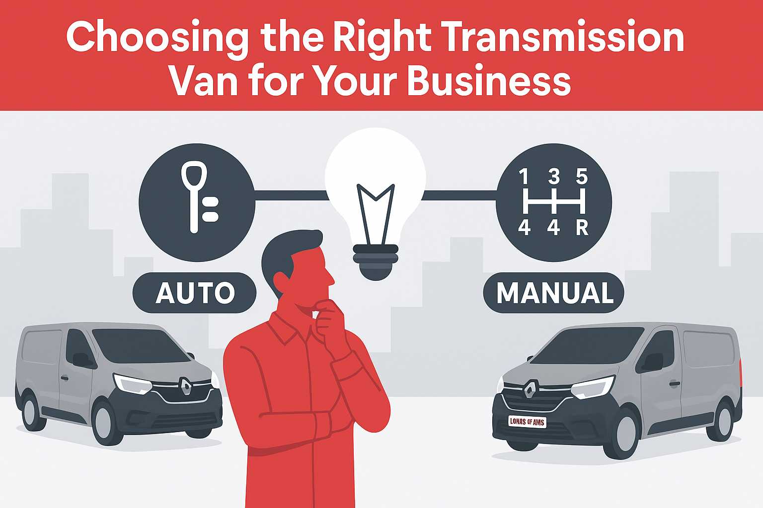 Automatic vs Manual Vans Guide | Loads of Vans
