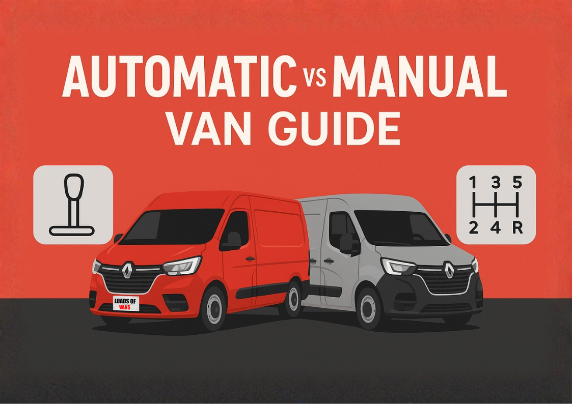Automatic vs Manual Vans Guide | Loads of Vans