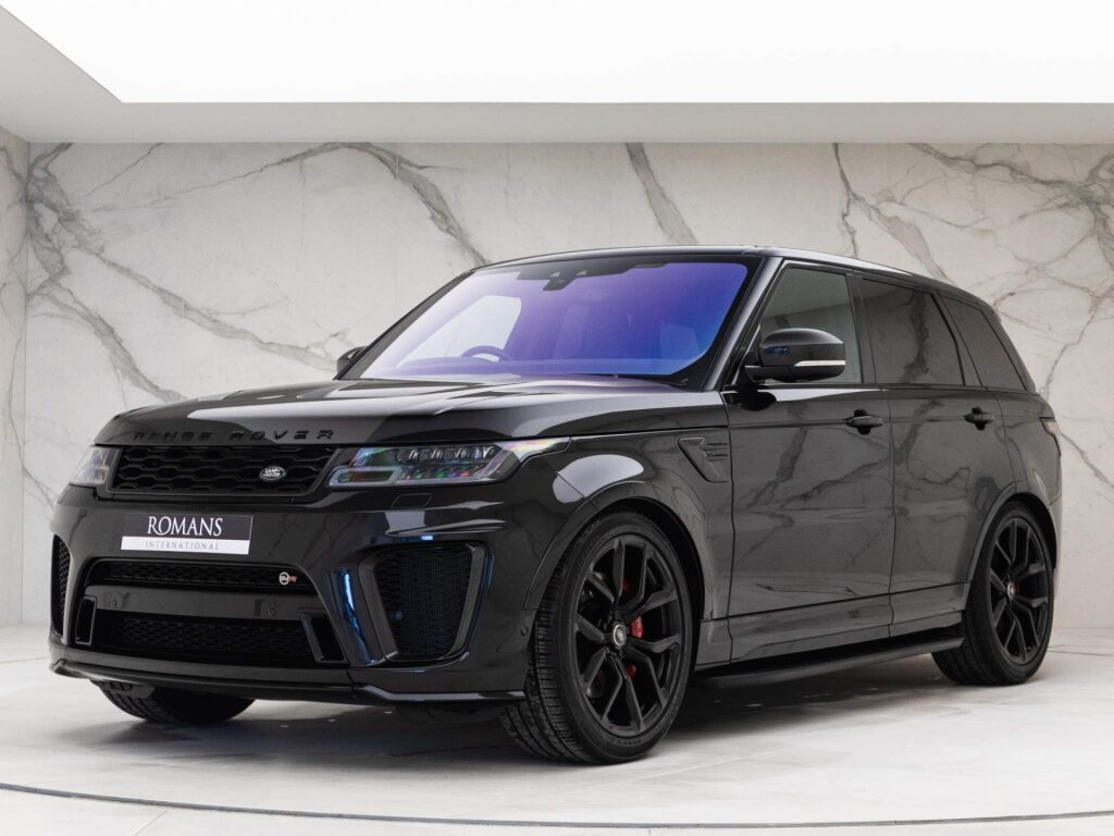 Used Land Rover Range Rover Sport SVR for sale | BLACK