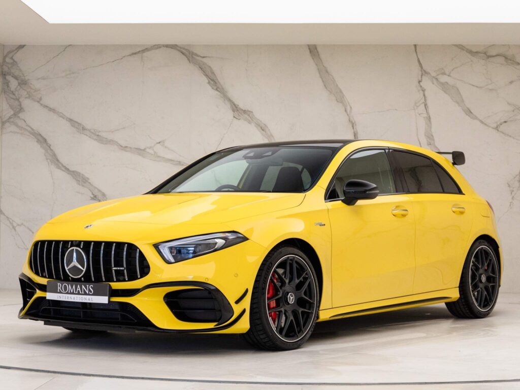 Used Mercedes-Benz A Class AMG A 45 S 4MATICPLUS PLUS for sale | YELLOW