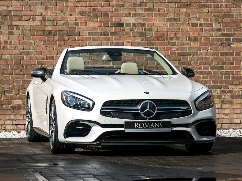Used Mercedes-Benz SL Class SL63 for sale | Designo Diamond White