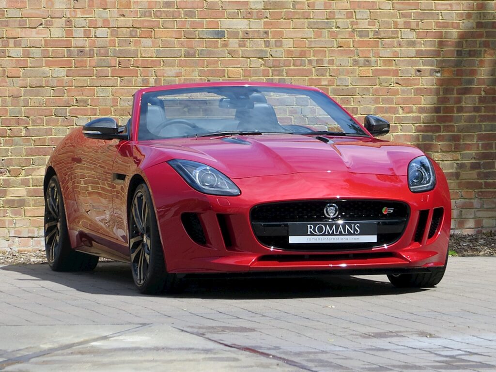 Used Jaguar F-Type S V8 Convertible for sale | Italian Racing Red ...