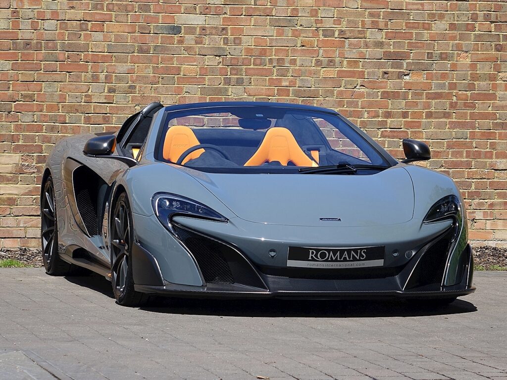 Used McLaren 675 LT Spider for sale | Chicane Grey