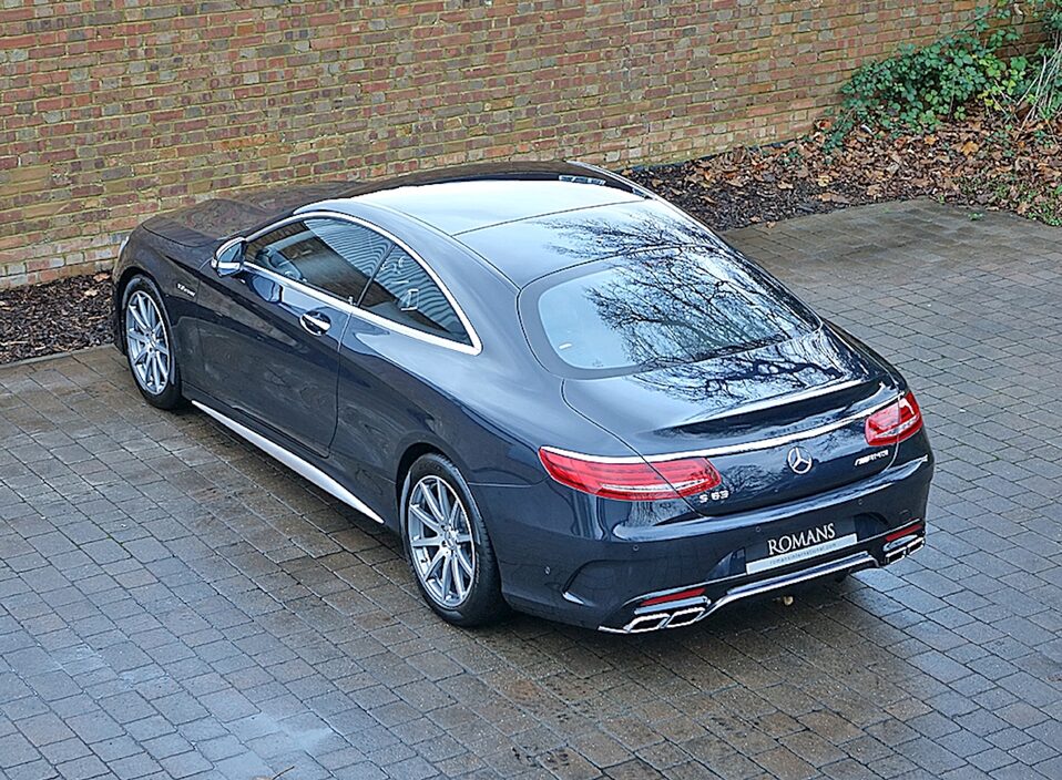 Used Mercedes-Benz S Class S63 Coupe for sale | Anthracite Blue Metallic