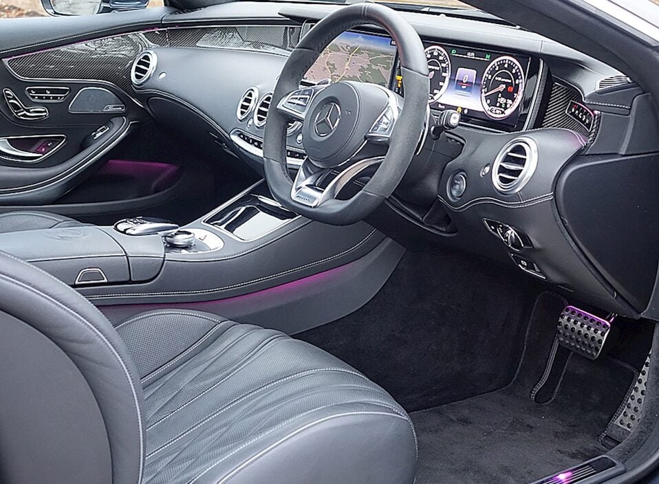 Used Mercedes-Benz S Class S63 Coupe for sale | Anthracite Blue Metallic