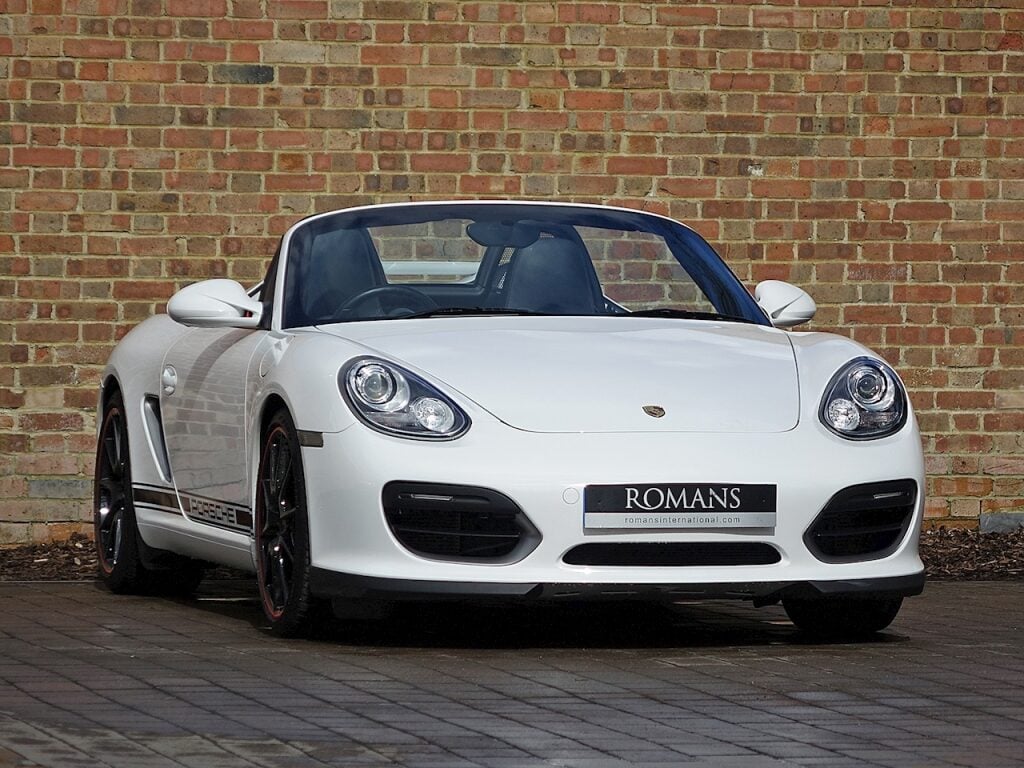 Used Porsche Boxster Spyder (987) for sale | White