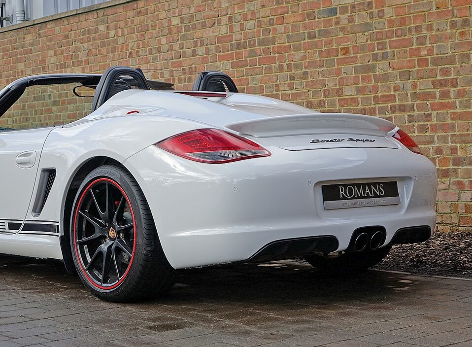 Used Porsche Boxster Spyder (987) for sale | White