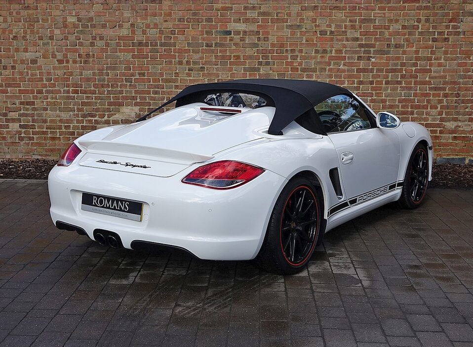 Used Porsche Boxster Spyder (987) for sale | White