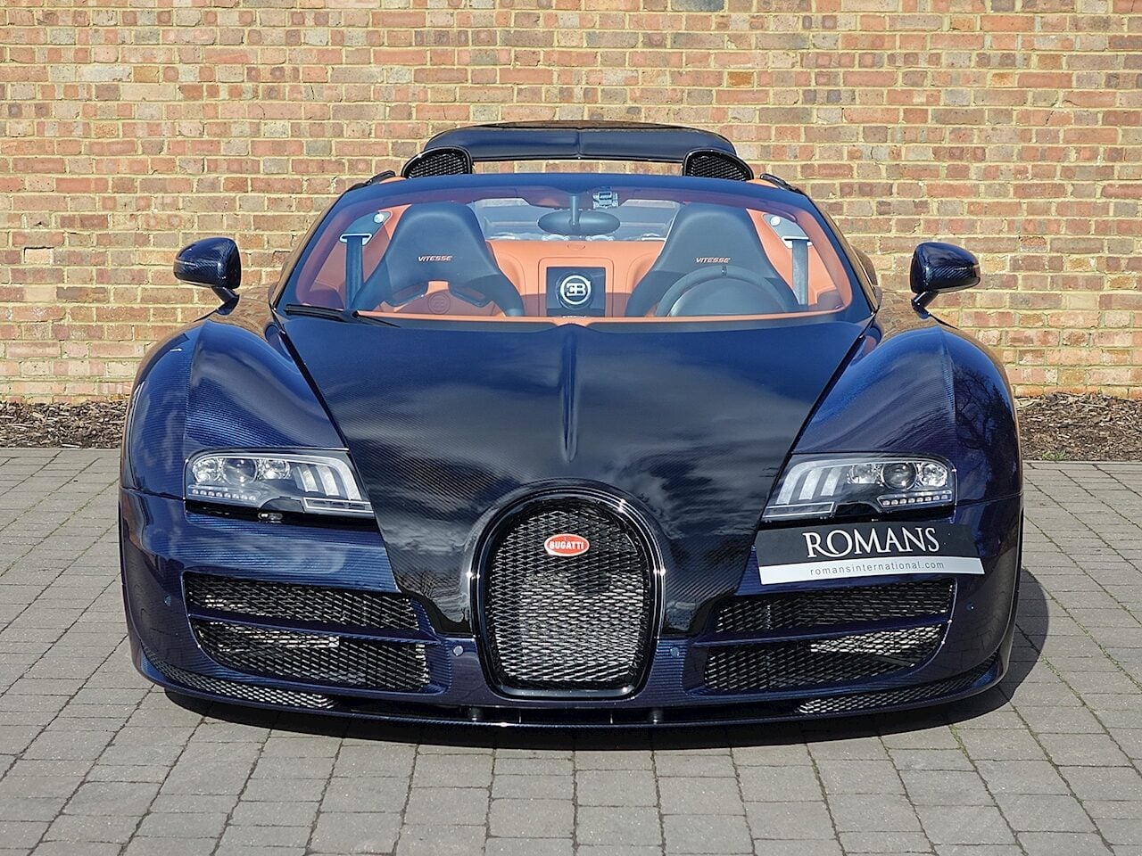 Used Bugatti Veyron Grand Sport Vitesse for sale | Blue Black Exposed ...
