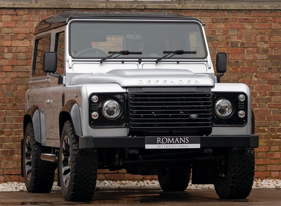 Used Land Rover Defender 90 Works V8 70th Edition for sale | Indus Silver