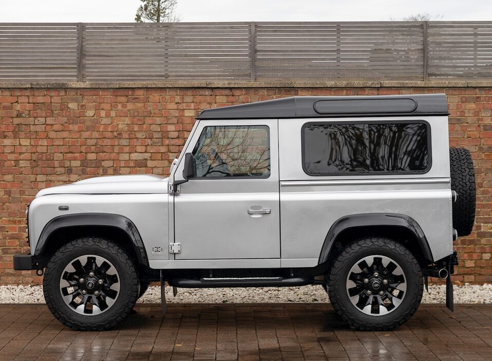 Used Land Rover Defender 90 Works V8 70th Edition for sale | Indus Silver
