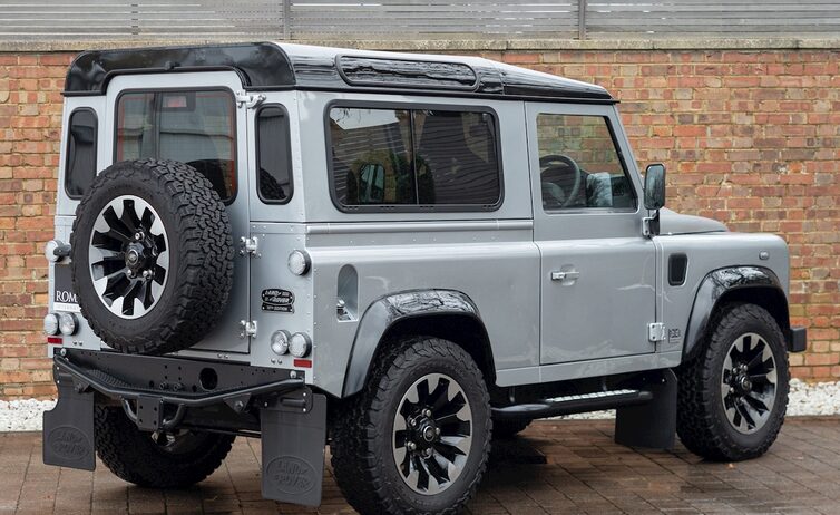 Used Land Rover Defender 90 Works V8 70th Edition for sale | Indus Silver
