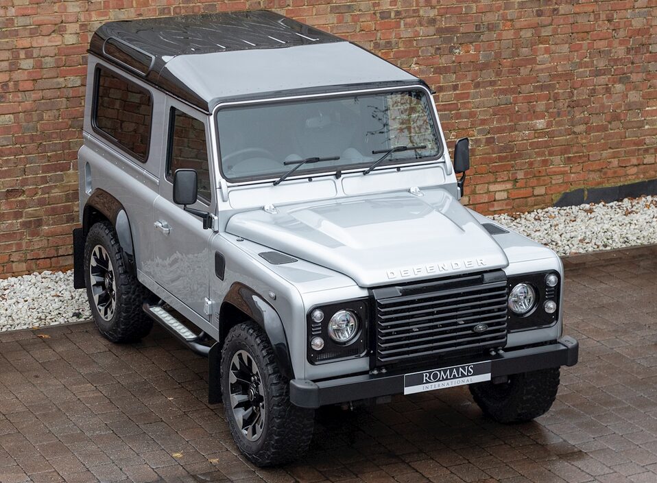 Used Land Rover Defender 90 Works V8 70th Edition for sale | Indus Silver