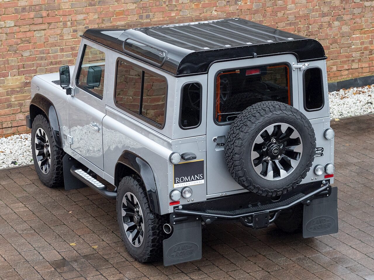 Used Land Rover Defender 90 Works V8 70th Edition for sale | Indus Silver