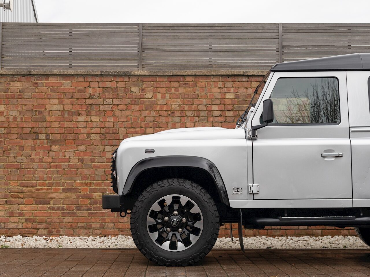 Used Land Rover Defender 90 Works V8 70th Edition for sale | Indus Silver