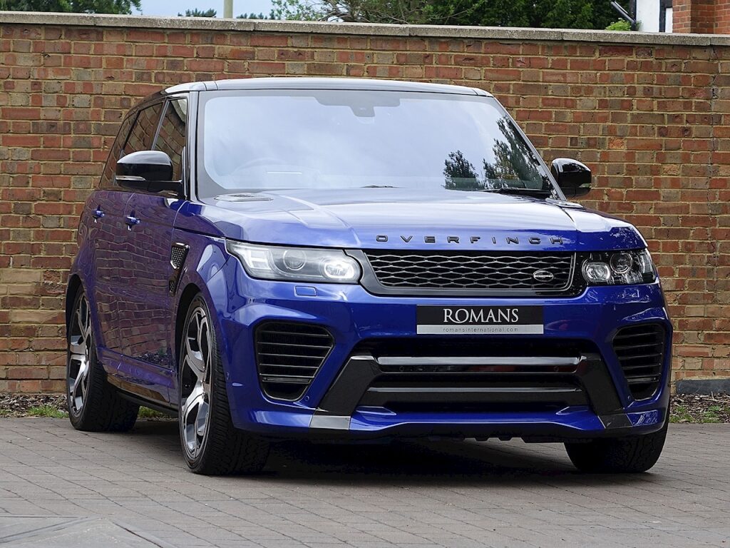 Used Land Rover Range Rover Sport 5.0 SVR Overfinch for sale | Estoril Blue