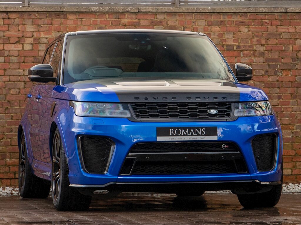 Used Land Rover Range Rover Sport 5.0 SVR for sale | Velocity Blue