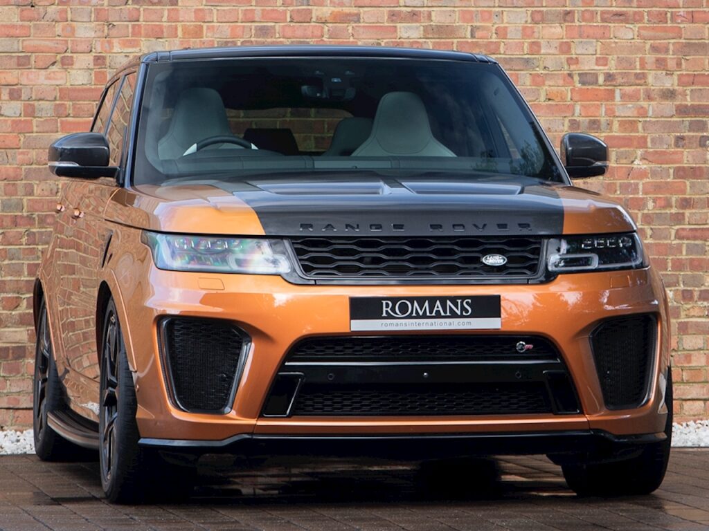 Used Land Rover Range Rover Sport 5.0 SVR for sale | Madagascar Orange