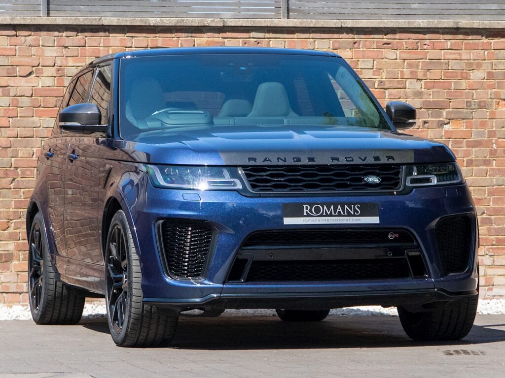 Used Land Rover Range Rover Sport 5.0 SVR for sale | Balmoral Blue