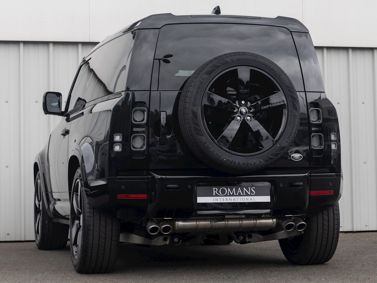 Used Land Rover Defender V8 for sale | Santorini Black