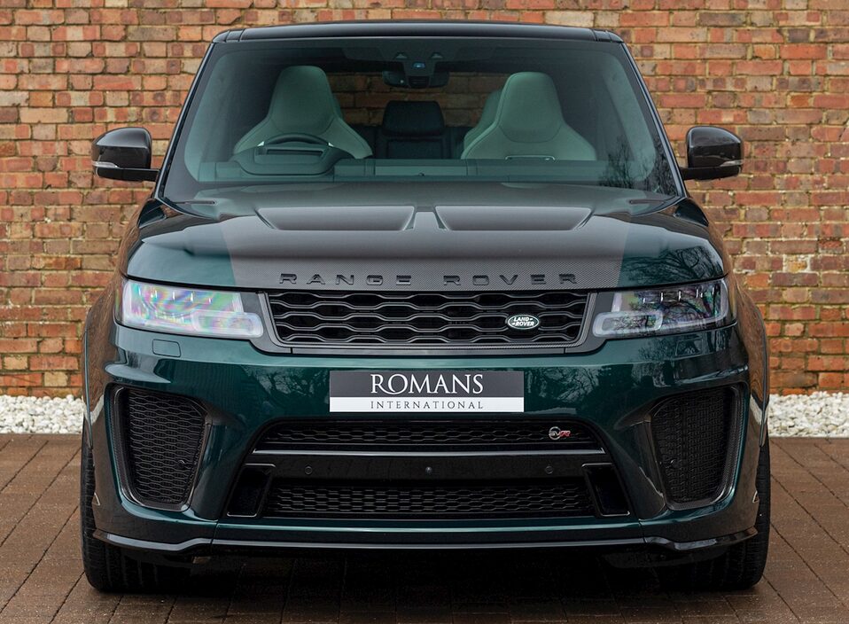 Used Land Rover Range Rover Sport 5.0 SVR for sale | British Racing Green