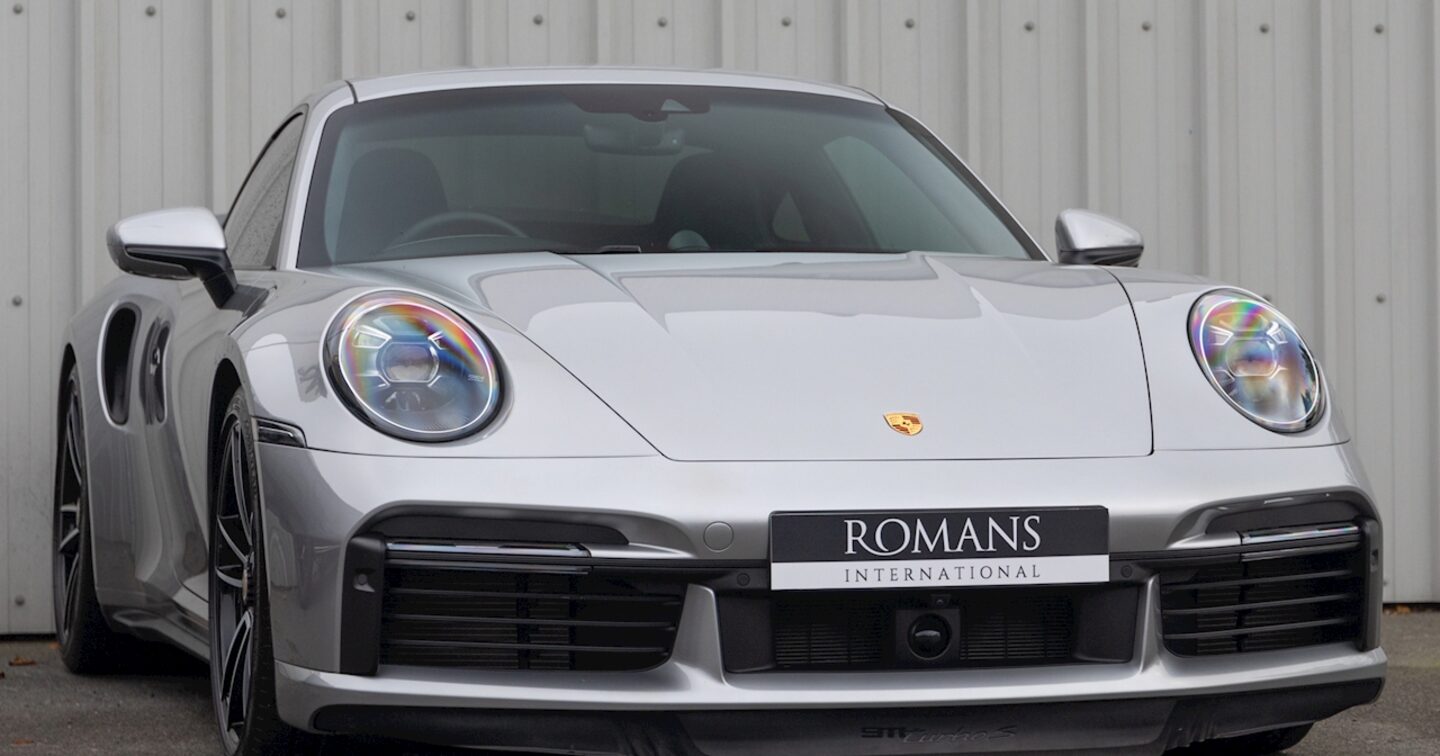 Used Porsche 911 (992) Turbo S for sale | GT Silver Metallic