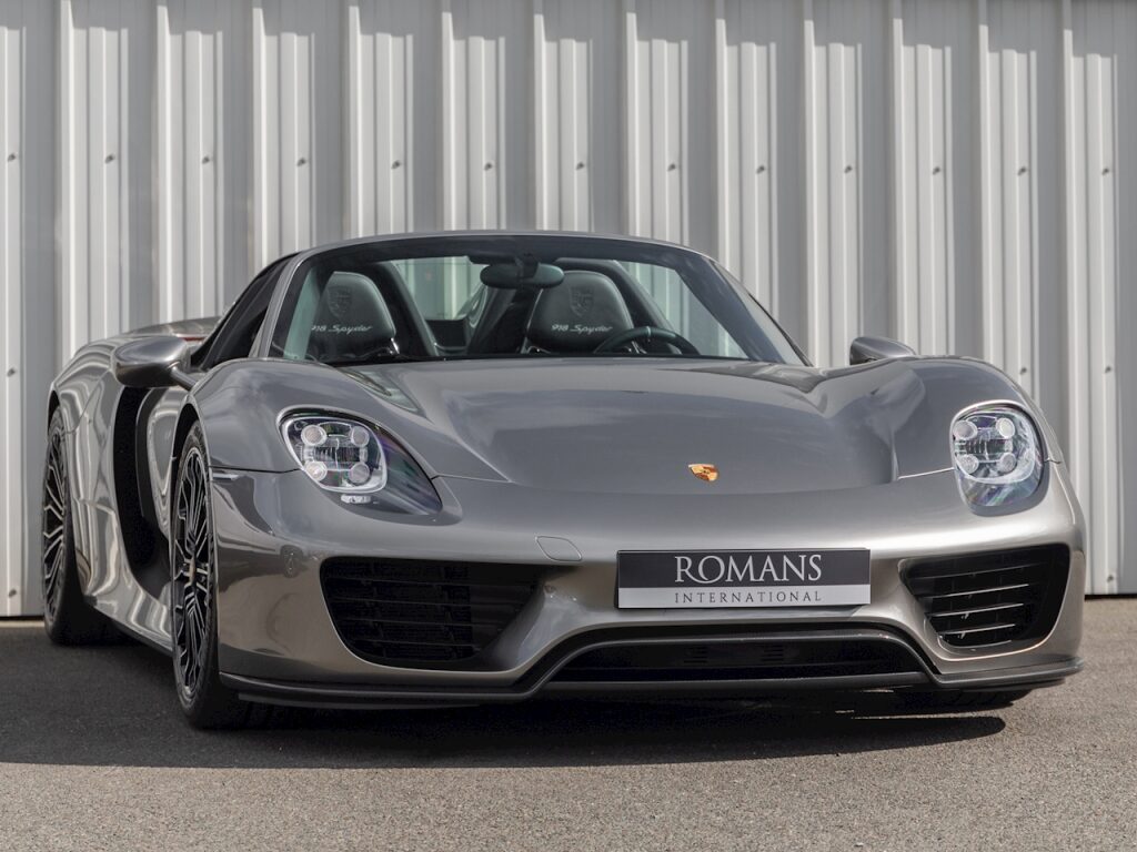 Used Porsche 918 Spyder for sale | Liquid Metal Silver