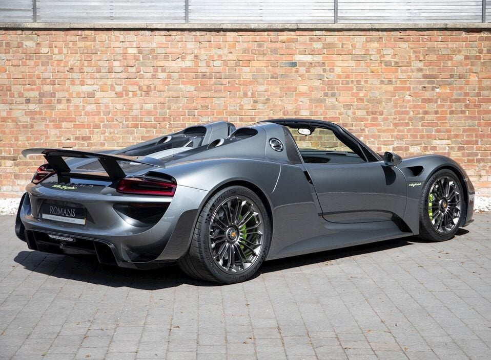 Used Porsche 918 Spyder for sale | Meteor Grey