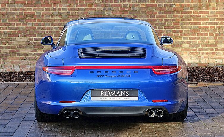 Used Porsche 911 (991) Targa 4 GTS for sale | Sapphire Blue Metallic