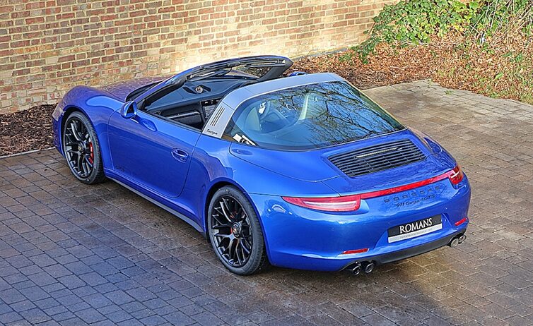 Used Porsche 911 (991) Targa 4 GTS for sale | Sapphire Blue Metallic