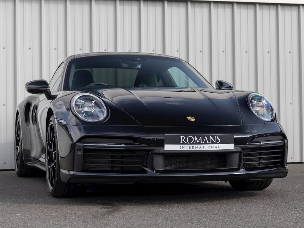 Used Porsche 911 (992) Turbo S for sale | Jet Black Metallic