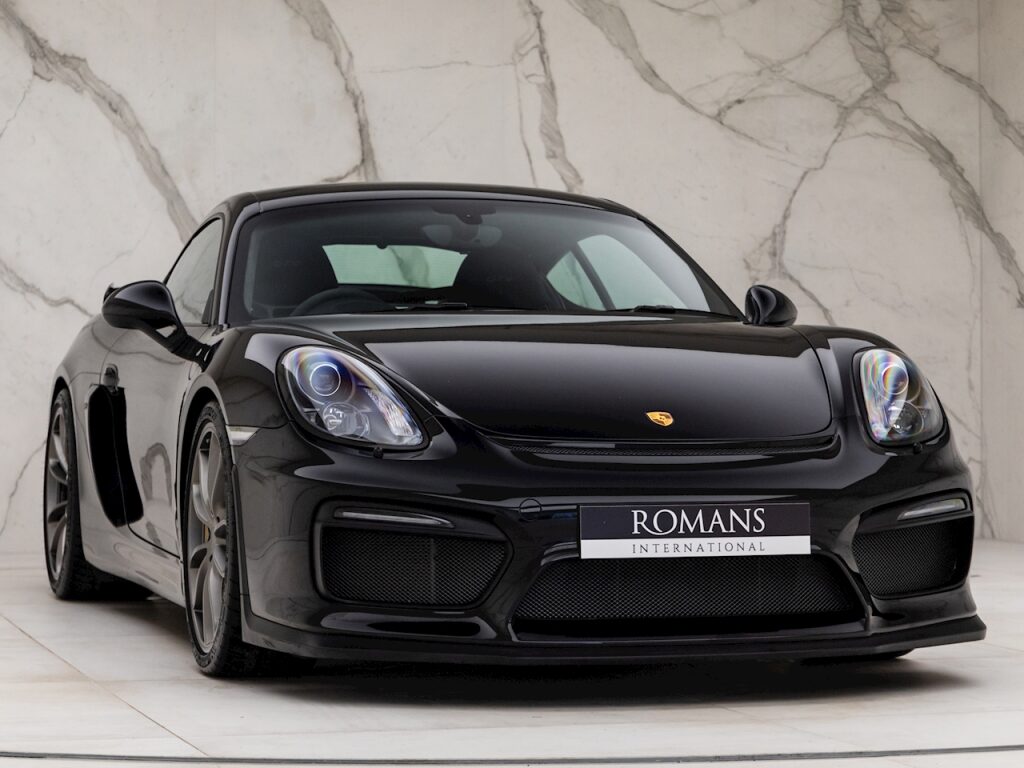 Used Porsche Cayman GT4 (718) for sale | Jet Black Metallic