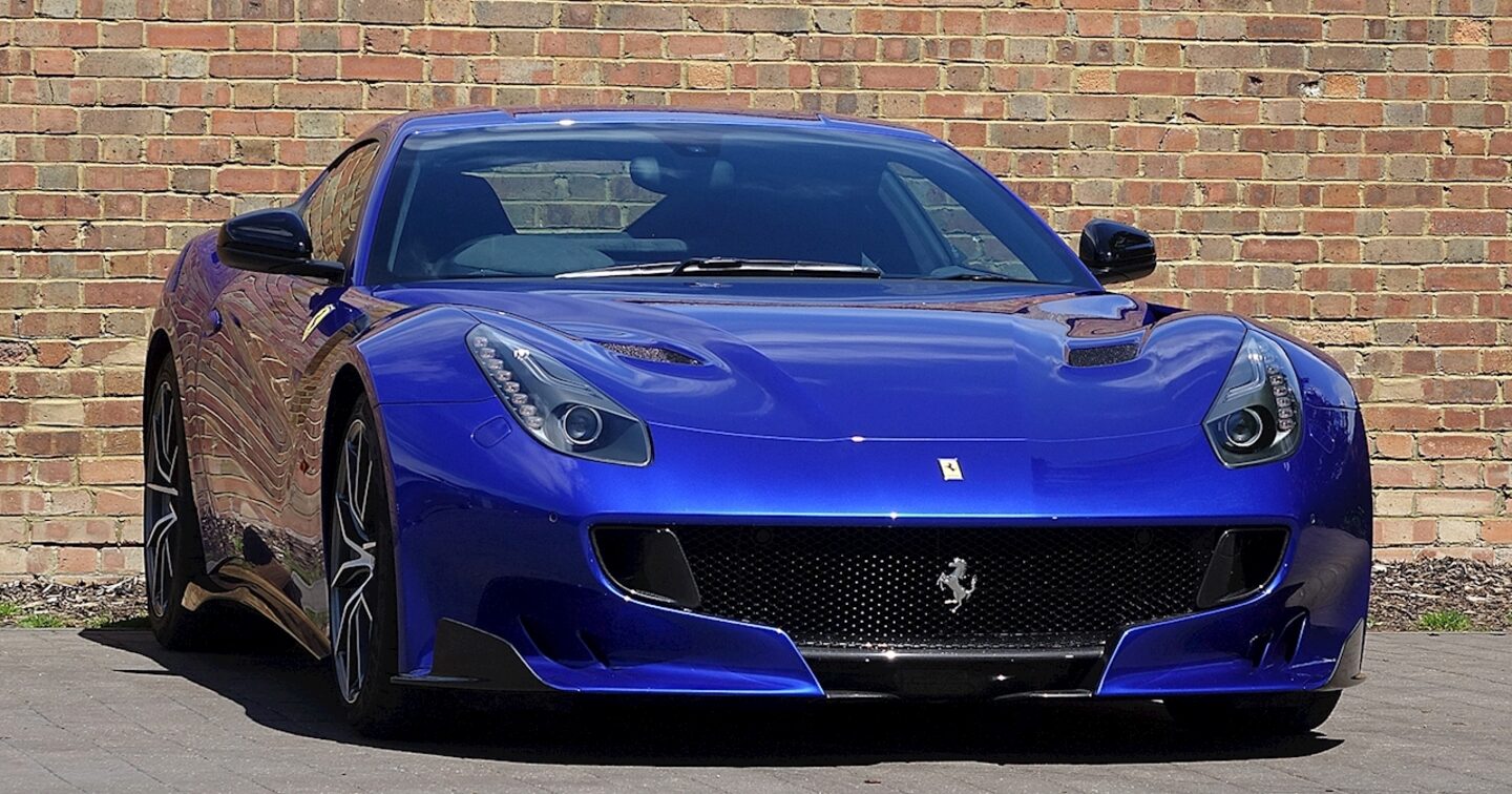 Used Ferrari F12 TDF for sale | Blu Electrico