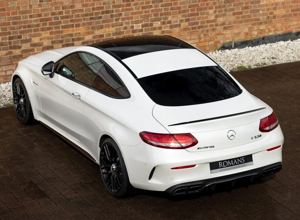 Used Mercedes-Benz C Class C63 S Coupe for sale | Designo Diamond White ...