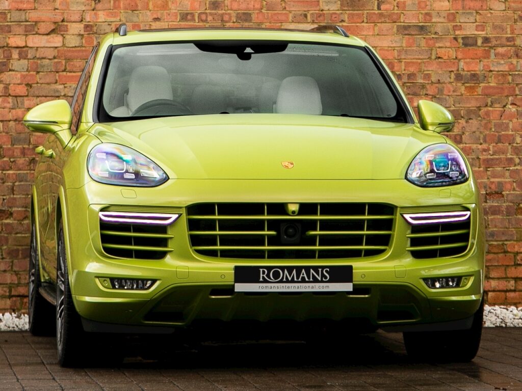 Used Porsche Cayenne Turbo S for sale | Peridot Metallic