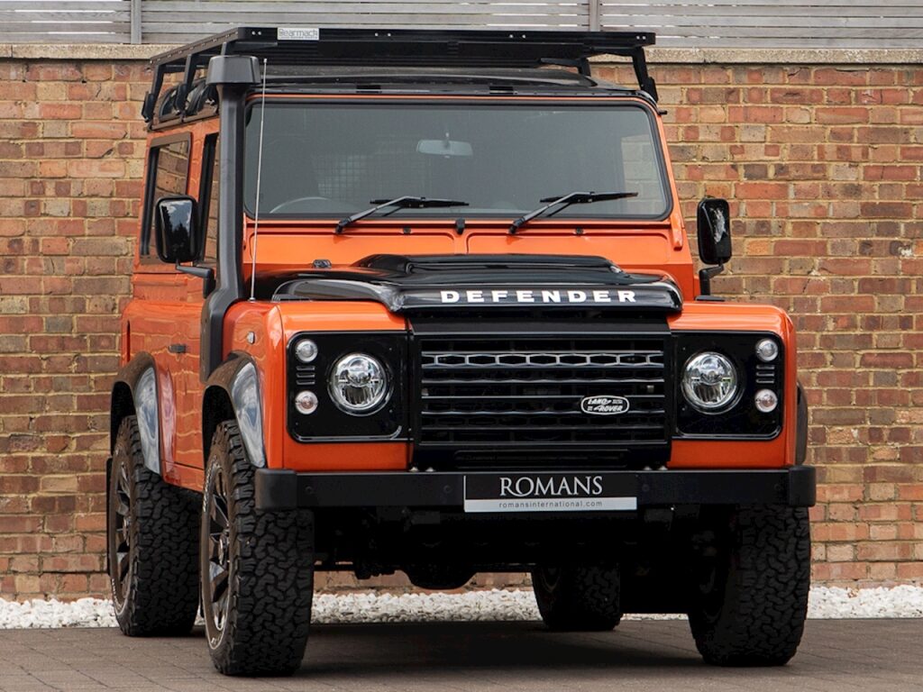 Used Land Rover Defender 90 Adventure Edition for sale | Phoenix Orange