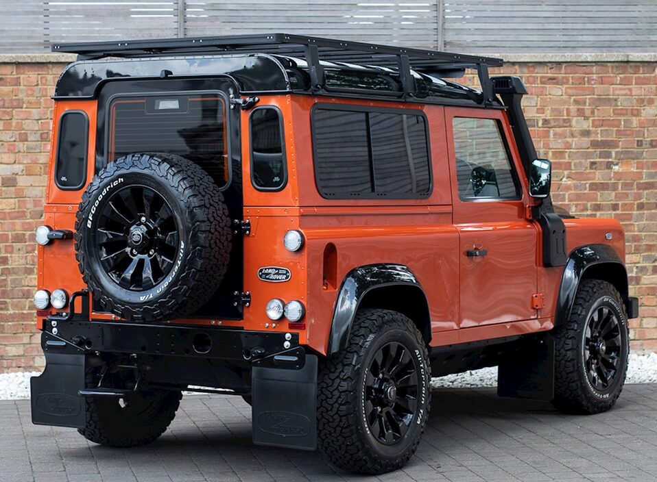 Used Land Rover Defender 90 Adventure Edition for sale | Phoenix Orange