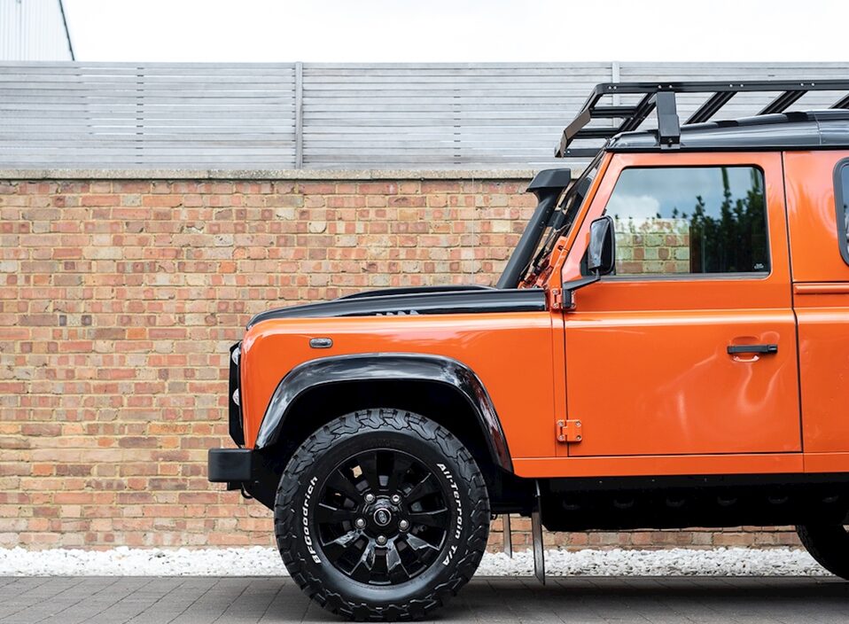 Used Land Rover Defender 90 Adventure Edition for sale | Phoenix Orange