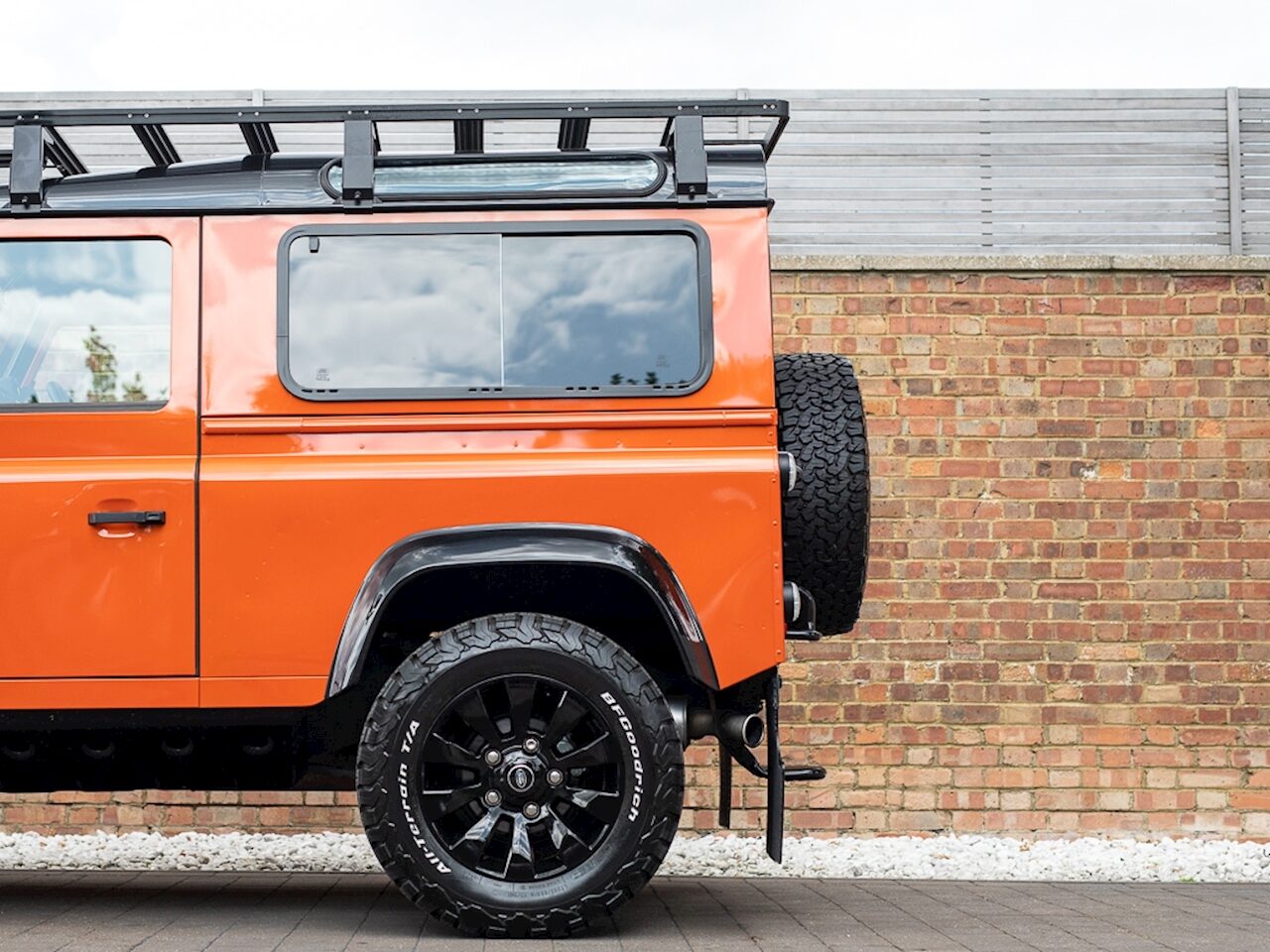 Used Land Rover Defender 90 Adventure Edition for sale | Phoenix Orange