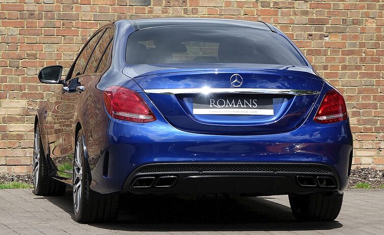 Used Mercedes-Benz C Class C63 Saloon for sale | Brilliant Blue Metallic