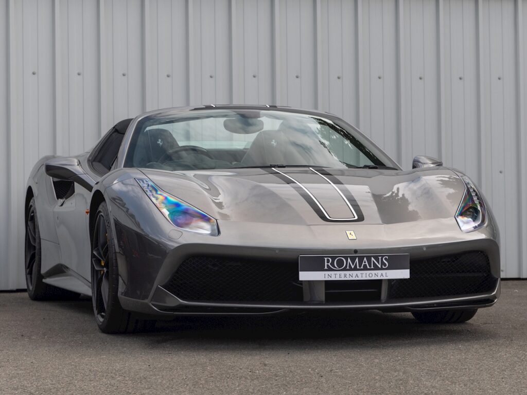 Used Ferrari 488 Spider for sale | Grigio Ferro Metallic