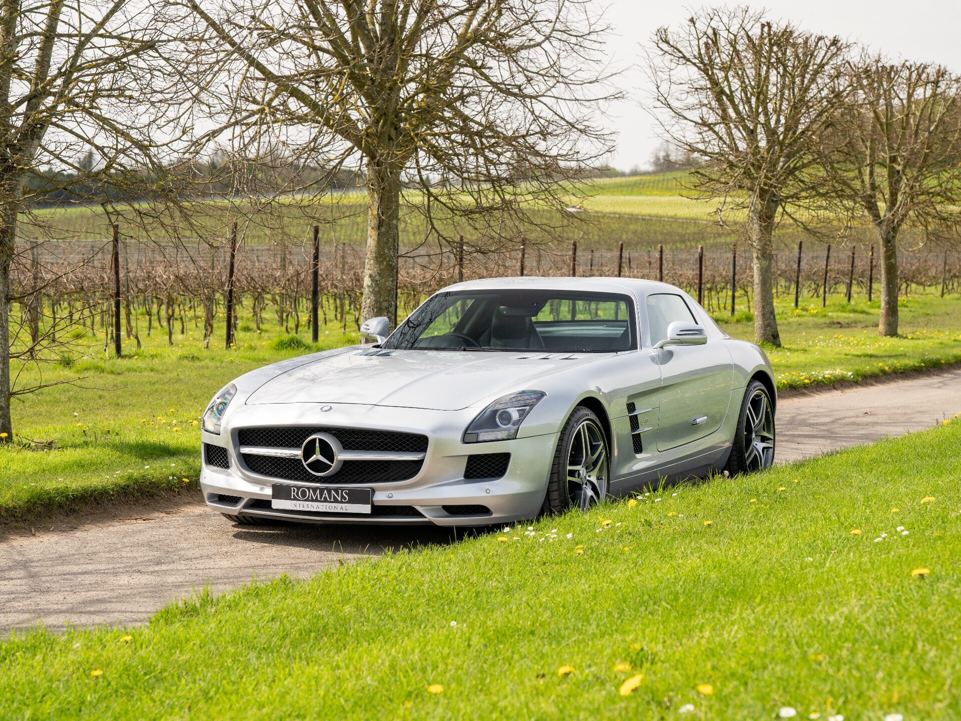 Used Mercedes-Benz SLS AMG for sale | Iridium Silver