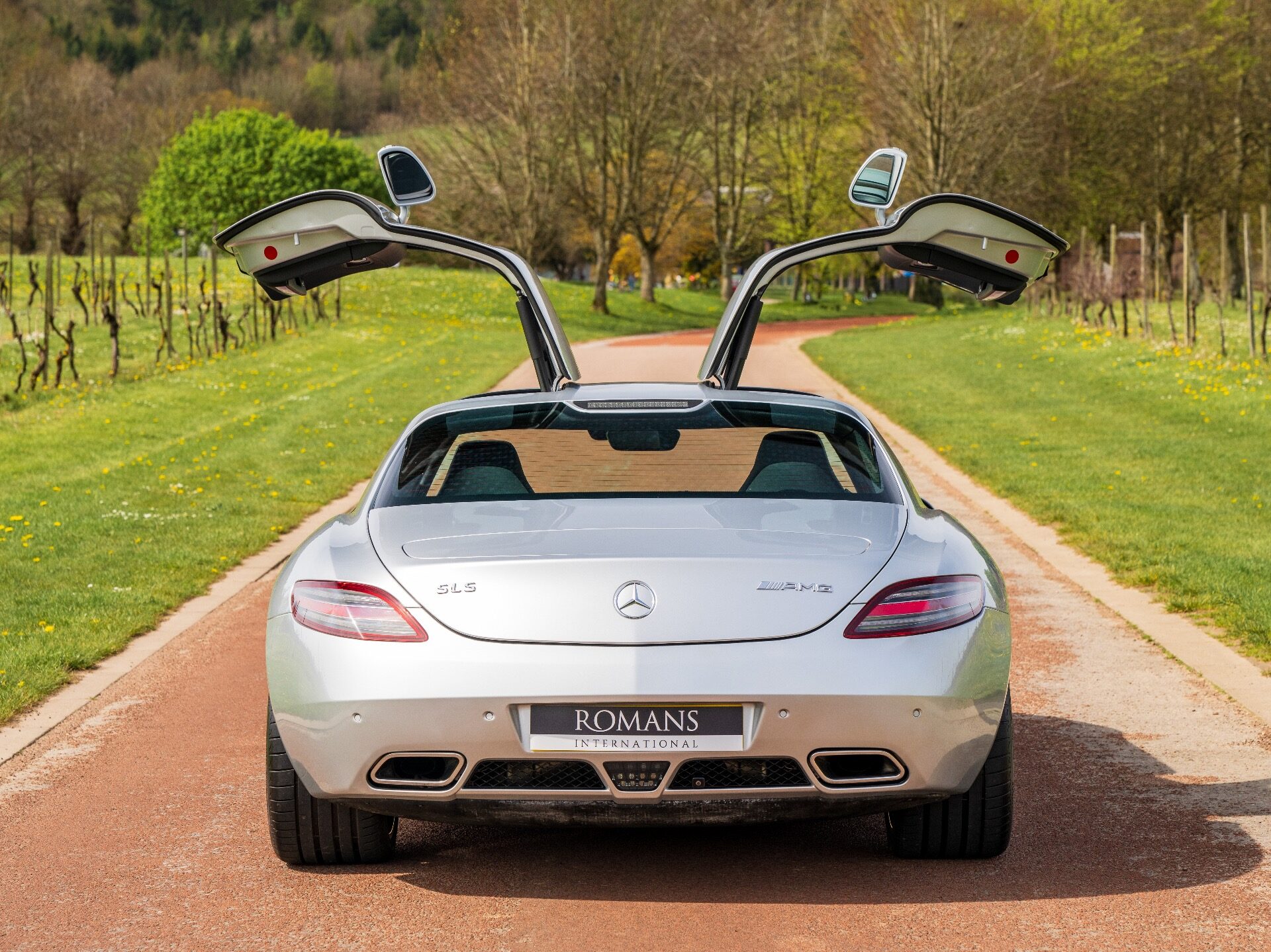 Used Mercedes-Benz SLS AMG for sale | Iridium Silver