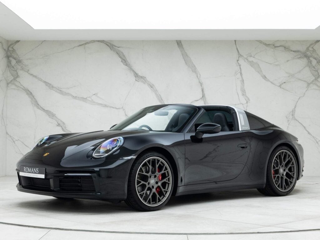 Used Porsche 911 Targa 4S (992) for sale | Jet Black Metallic