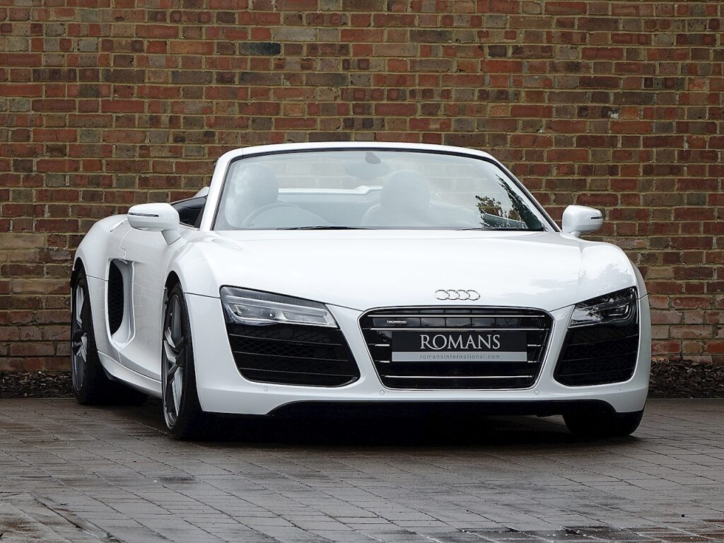 Used Audi R8 V10 Spyder for sale | Ibis White
