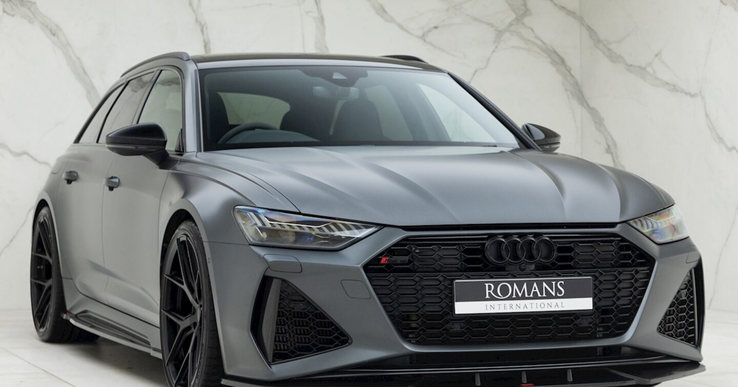 Used Audi RS6 Avant Carbon Black URBAN for sale | Daytona Grey