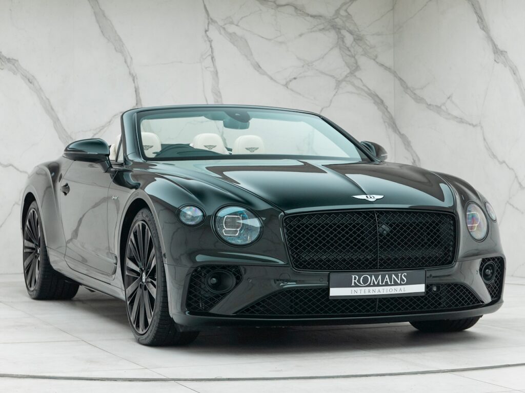 Used Bentley Continental GT Speed Convertible for sale | Midnight Emerald