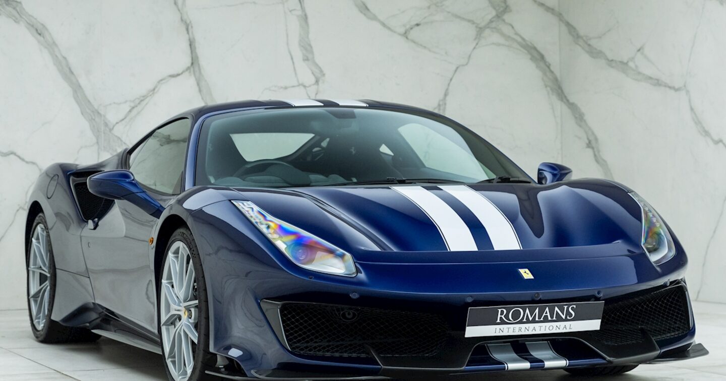 Used Ferrari 488 Pista for sale | Blu Le Mans