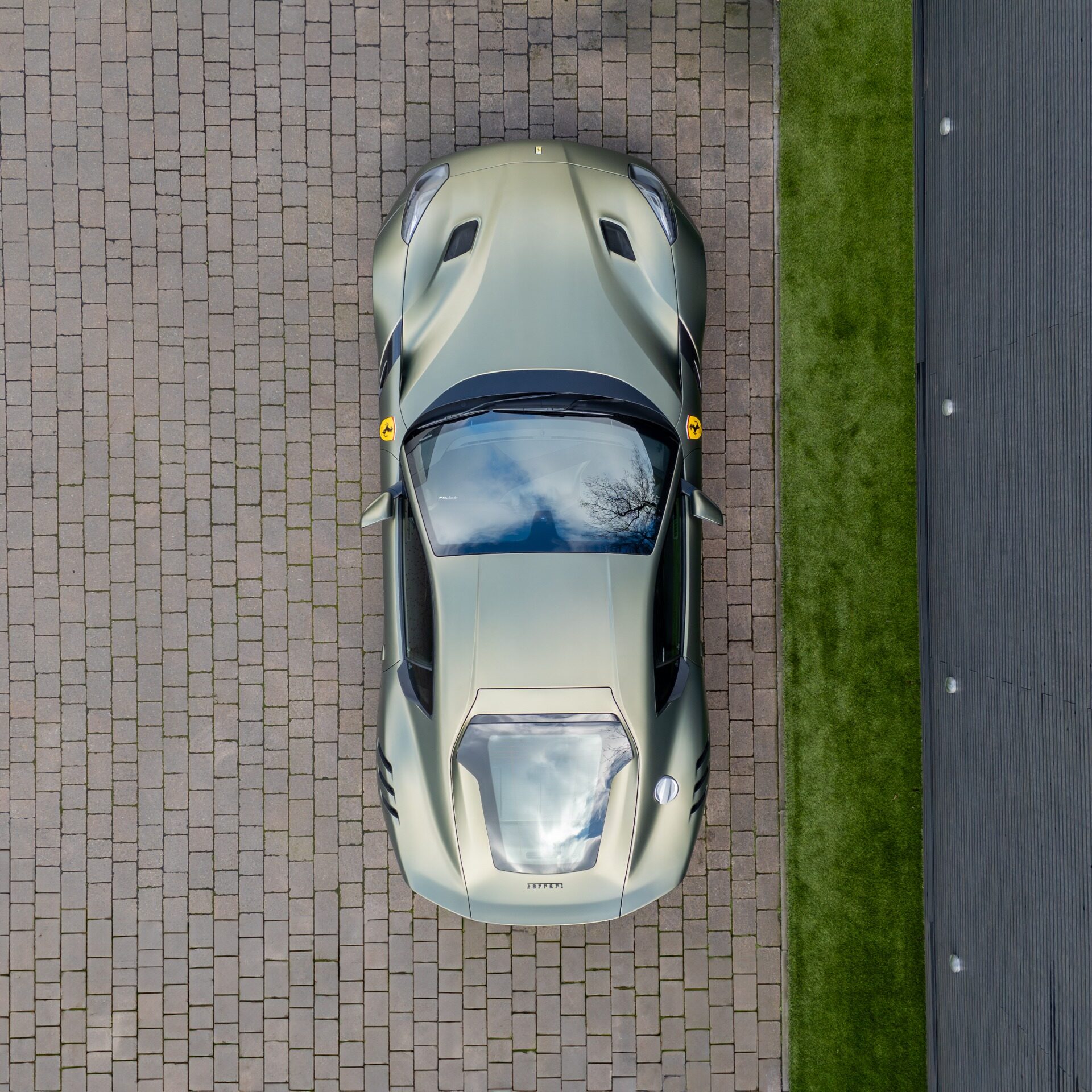 Used Ferrari F12 TDF 'Il Mostro' for sale | Verde Masoni Matte