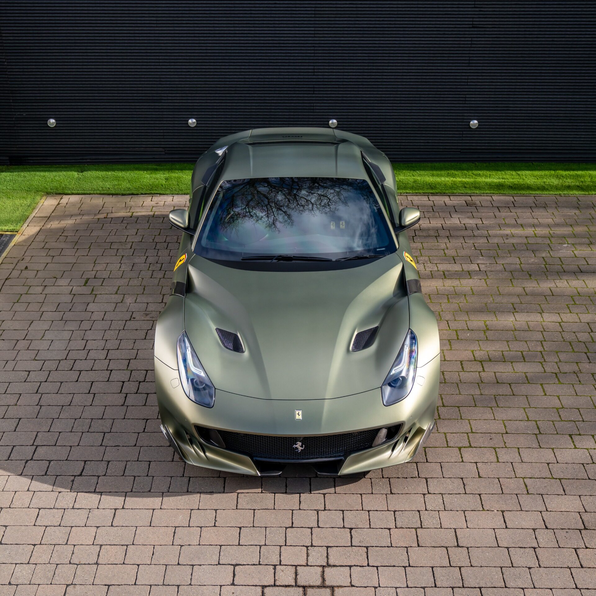 Used Ferrari F12 TDF 'Il Mostro' for sale | Verde Masoni Matte